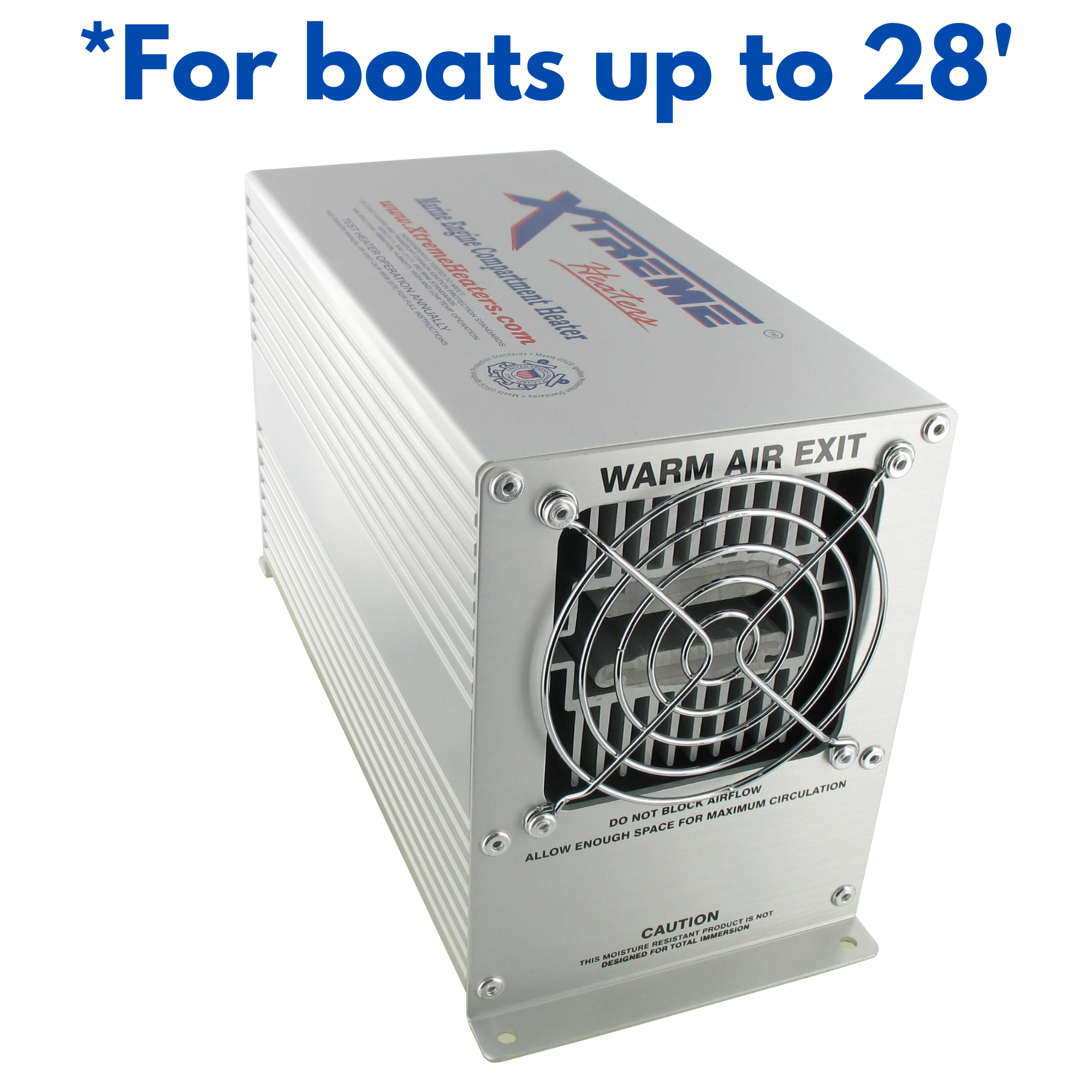 Xtreme Heaters Boat Bilge Heater - Marine Engine Compartment Heater